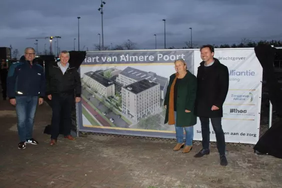 Viering start bouw Hart van Almere Poort - Almeredagblad.nl